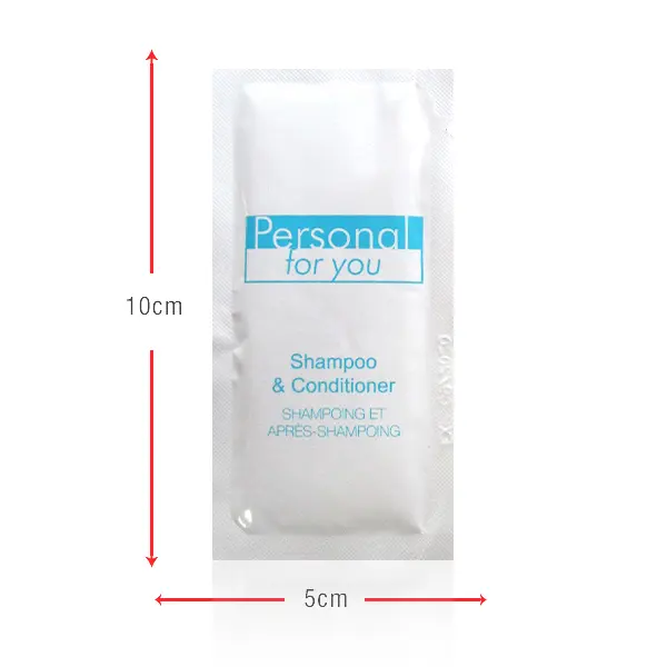 Shampoo and Conditioner Sachets - Sachets & Wipes